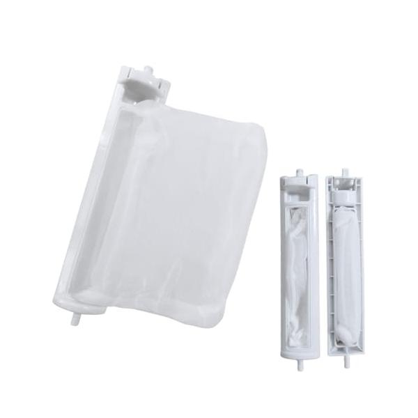 -/ES-LP1 ES-LP2対応 2枚/CYN081・Size:ES-LP1 ES-LP2対応 2枚・1.【商品仕様】洗濯機糸くずフィルターの寸法：約210×40mm、2個セット。材質：高品質のPP素材+ ポリエステル。・2.【高性能フィ...