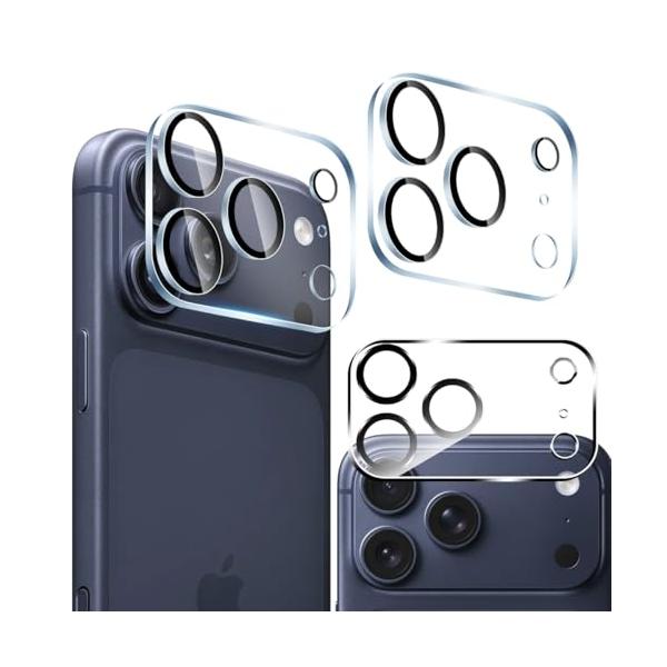 クリア/対応 iPhone 17 Pro カメラフィルム/対応 iPhone 17 pro カメラ・Size:対応 iPhone 17 Pro カメラフィルム・【対応機種・スムーズな操作】 対応 iPhone 17 pro 専用 カメラフィ...