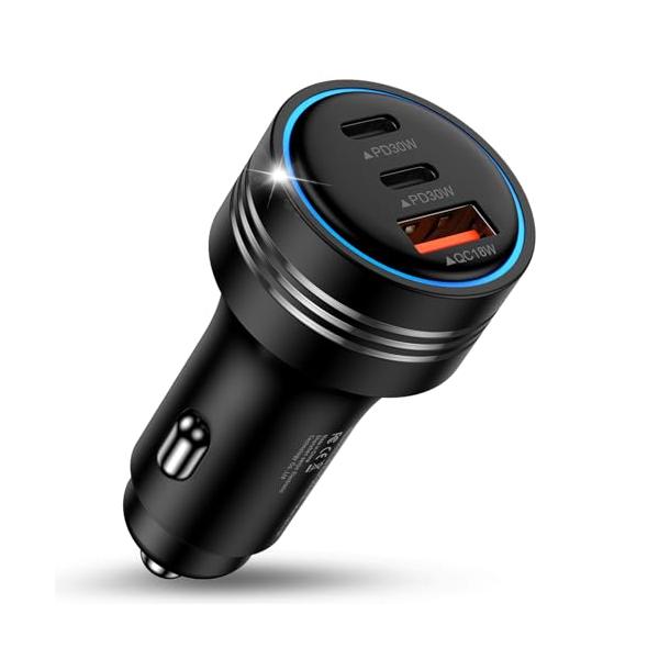 3口Black/-/-・Color:3口Black・【3ポートで急速充電・複数の急速充電プロトコルをサポート】USB C×２+USB Aのポート構成で3つのモバイルデバイスを同時にフルスピードで充電！iSmart機能を搭載し、機器に合わせた...