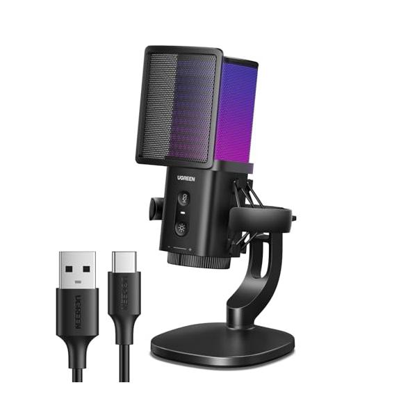 -/-/65629・パッケージ個数:1・高解像度収音&amp;単一指向性：このUSBマイクは最大96kHz/24bitの高解像度音声に対応し、ゲーム・配信・会議に豊かな音質を提供します。単一指向性デザインが前方の音を正確に捕捉するとともに環...