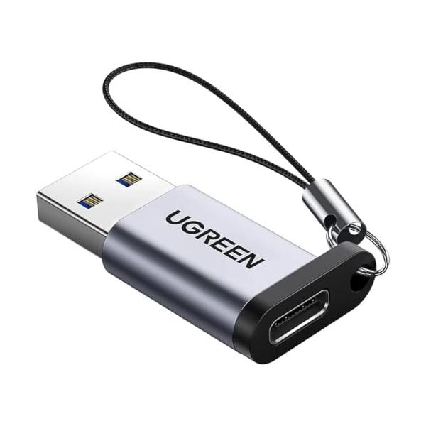 スペースグレー/USB アダプタ/50533・Color:スペースグレー・パッケージ個数:1・USB 3.1 Type C to USB 3.0 変換アダプタ：USB-C(メス)からUSB-A(オス)のUSB変換アダプターです。USB Aポ...
