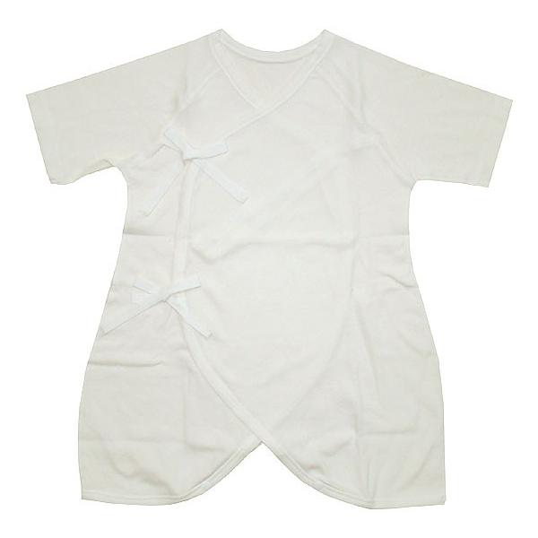 ★【メール便送料無料】時間帯指定・代引き不可。ポスト投函・メール便単品は勿論、メール商品の複数購入の場合も送料無料！・宅配便扱いで５０００円以上のご注文は送料無料（時間帯指定・代引き可能です）日本製の新生児ベビーコンビ肌着です。袖着けの縫製...