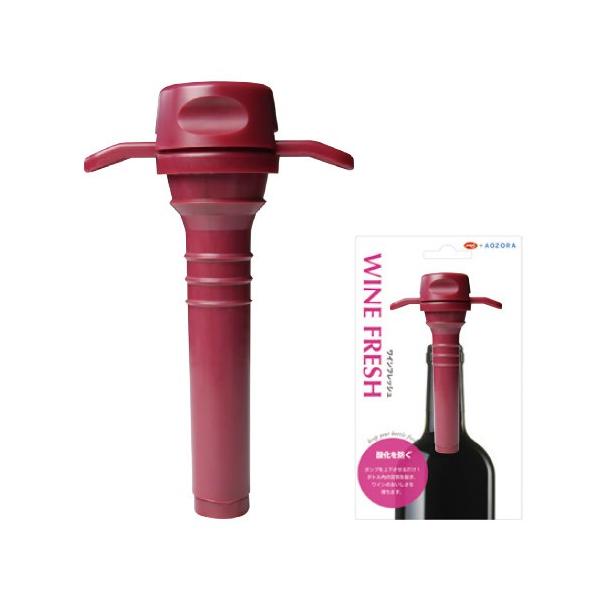 ◎配送方法：通常：宅配便（メール便不可商品）◎商品名：ワインフレッシュ レッド◎メーカー：ファンヴィーノ◎品番：02215◎製品サイズ：77×33×120◎材質：ABS樹脂・エラストマー◎商品特徴：ポンプを上下させるだけでボトル内の空気を抜...