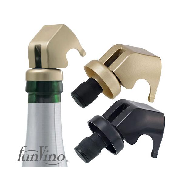 ◎配送方法：通常：宅配便（メール便不可商品）◎商品名：クラシックシャンパンストッパー◎メーカー：ファンヴィーノ◎品番：05075、05076◎製品サイズ：38×43×70mm◎材質：ABS樹脂(TERLURAN GP35)、ポリプロピレン(...