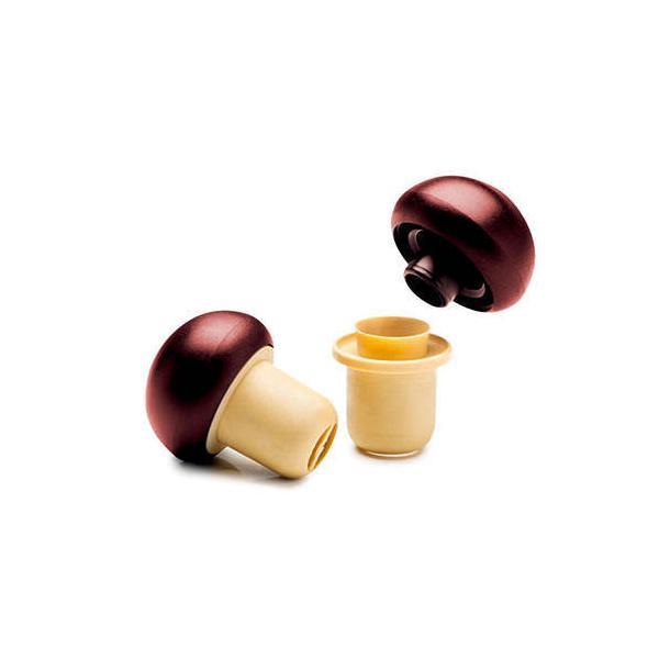 ◎配送方法：通常：宅配便（メール便不可商品）◎商品名：マッシュルーム ボトルストッパー＆ポアラー 2個入◎品番：BG827RE◎製品サイズ：34Φ 40◎商品特徴：可愛らしいデザインのボトルストッパー。蓋を取り外すとポアラーになり、液だれを...