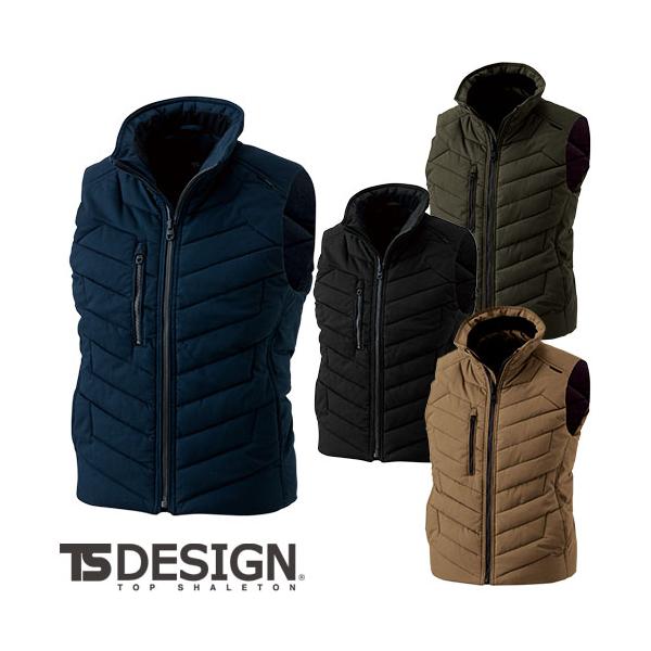 ◎配送方法：通常：宅配便（メール便不可商品）◎商品名：ライトウォームベスト◎メーカー：TS Design(藤和)◎品番：3528◎素材：T/C平織りヌバック（ポリエステル80%・綿20%）、中綿：ポリエステル100%◎機能：軽量（Lサイズ：...