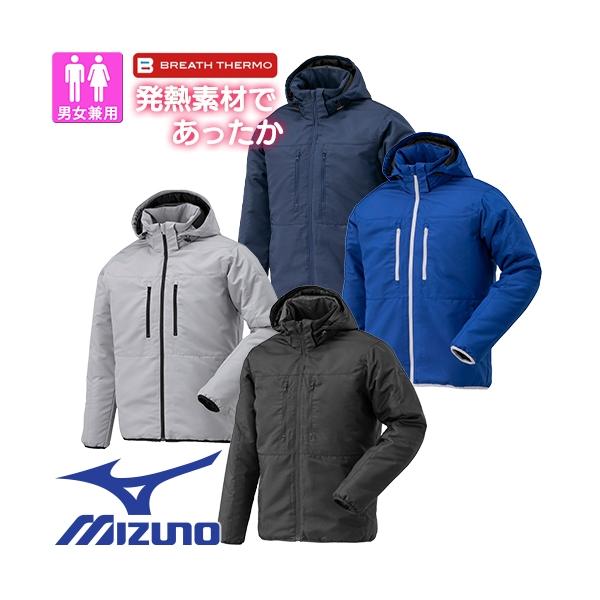 ◎配送方法：通常：宅配便（メール便不可商品）◎商品名：ブレスサーモ中綿ブルゾン◎メーカー：ミズノ（MIZUNO）◎品番：F2JE158505、F2JE158509、F2JE158514、F2JE158525◎素材：表地：ポリエステル100％...