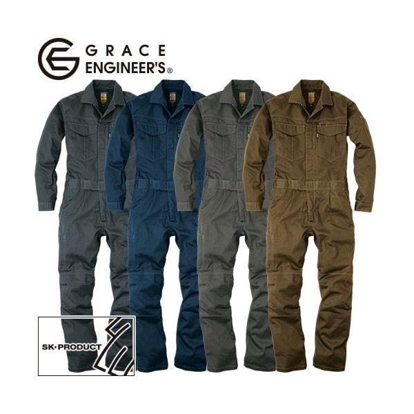 ◎配送方法：通常：宅配便（メール便不可商品）◎商品名：メランジ調ワンプリーツ長袖つなぎ◎メーカー：エスケープロダクト◎品番：GE-430◎素材：ポリエステル65%・綿35%◎機能：タフ素材、耐久性◎ブランド：GRACE ENGINEER'S...