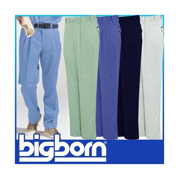 ◎配送方法：通常：宅配便（メール便不可商品）◎商品名：ツータックパンツ◎メーカー：ビッグボーン◎品番：BM131◎素材：ソフトツイルポリエステル65%、綿35%◎機能：静電気帯電防止素材、男女ペア◎仕様：静電気帯電防止素材、男女ペア◎商品説...