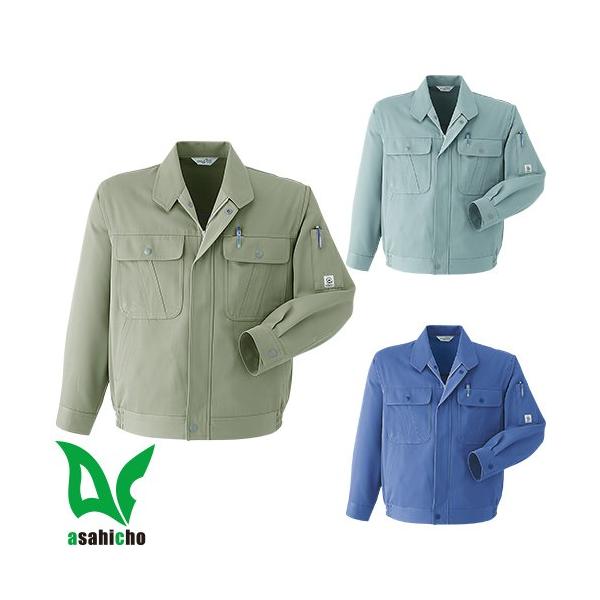 ◎配送方法：通常：宅配便（メール便不可商品）◎商品名：ブルゾン◎メーカー：Asahicho◎品番：E8600◎規格：制電防止JIS T8118適合品エコマーク◎素材：ポリエステル80%、綿20%表面：ポリエステル100%裏面：ポリエステル6...