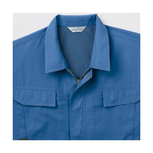 作業服 ブルゾン 旭蝶繊維 ASAHICHO 長袖ブルゾン E6902 作業着 春夏 :w-493-0316:作業服 安全靴 安全帯のまもる君 - 通販 - Yahoo!ショッピング