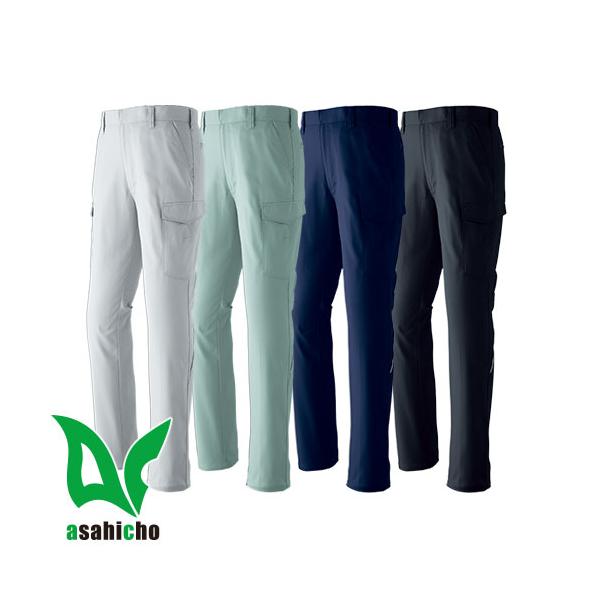 作業服 カーゴパンツ 旭蝶繊維 ASAHICHO ノータックカーゴパンツ E862 作業着 通年 秋冬 エコマーク認定 ストレッチ 帯電防止 :w-493-0487:作業服 安全靴 安全帯の ...