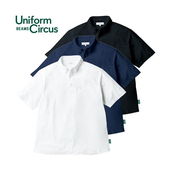 ◎配送方法：通常：宅配便（メール便不可商品）◎商品名：Uniform Circus BEAMS 半袖ポロシャツ（ボタンダウン 胸ポケット有）◎メーカー：桑和(SOWA)◎品番：U7715-51◎素材：ポリエステル100％◎機能：吸汗速乾、通...