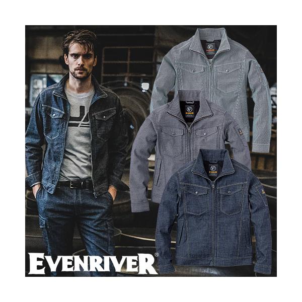 ◎配送方法：通常：宅配便（メール便不可商品）◎商品名：エアーライトストレッチ長袖ブルゾン◎メーカー：イーブンリバー(EVENRIVER)◎品番：SR-6007◎素材：・70.へリンボンブラック綿78%・ポリエステル21%・ポリウレタン1%・...
