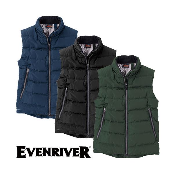 ◎配送方法：通常：宅配便（メール便不可商品）◎商品名：ファイバーダウンヒートベスト◎メーカー：イーブンリバー(EVENRIVER)◎品番：R-195◎素材：ポリエステル100％(中綿ポリエステル100％)◎機能：防寒◎サイズ区分：ユニセック...