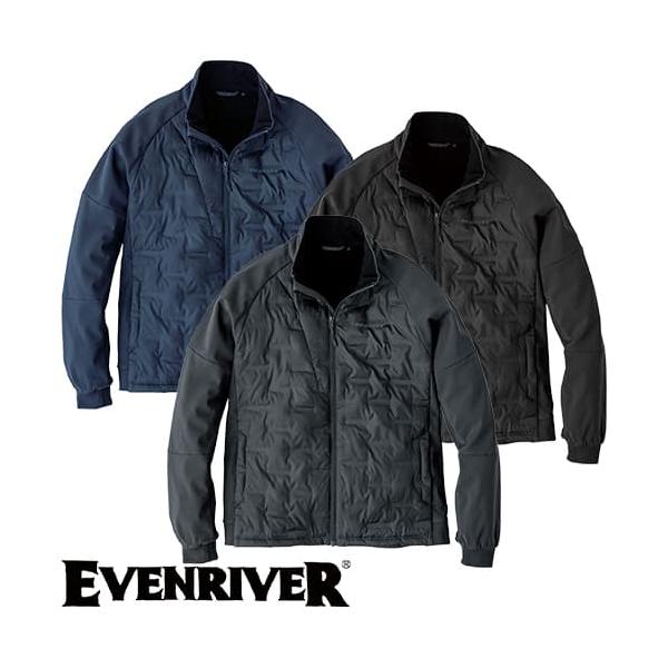 ◎配送方法：通常：宅配便（メール便不可商品）◎商品名：クリンプドオーバージャケット◎メーカー：イーブンリバー(EVENRIVER)◎品番：R407◎素材：表地キルト部：ポリエステル100％、ニット部：ポリエステル100％裏地：ポリエステル1...