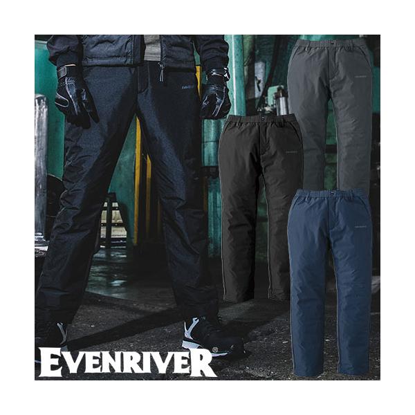 ◎配送方法：通常：宅配便（メール便不可商品）◎商品名：クリンプドオーバーパンツ◎メーカー：イーブンリバー(EVENRIVER)◎品番：R402◎素材：表地前見頃・ニット部分：ポリエステル100％裏側キルト部分表面・裏面：ポリエステル100％...