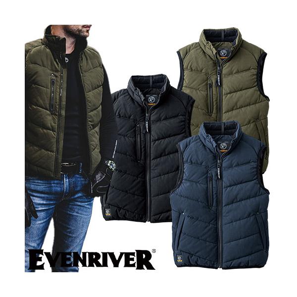 ◎配送方法：通常：宅配便（メール便不可商品）◎商品名：ストロングハードクロスベスト◎メーカー：イーブンリバー(EVENRIVER)◎品番：RSX7005◎素材：表地：綿50％・ポリエステル42％・ナイロン8％、裏地：ポリエステル100％、中...
