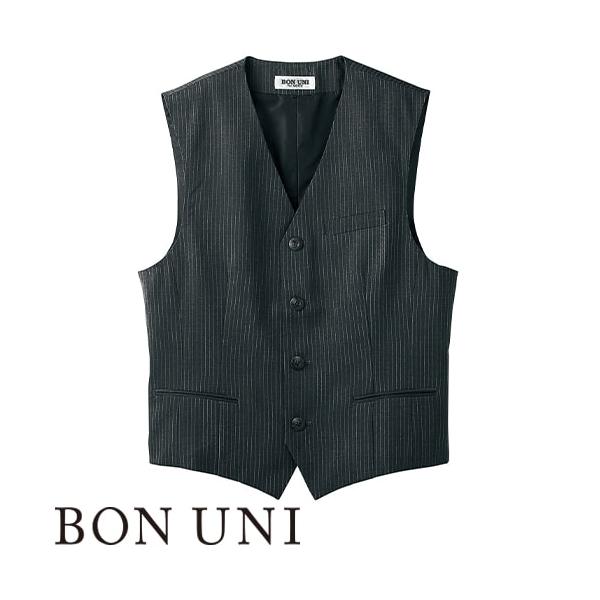 ◎配送方法：通常：宅配便（メール便不可商品）◎商品名：ベスト◎メーカー：ボンユニ(BONUNI)◎品番：15108-98◎素材：シャドーストライプ(制電)　ポリエステル70％・毛30％◎機能：制電◎ブランド：BON UNI◎仕様：左胸・両腰...