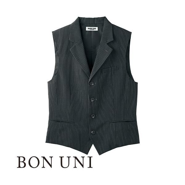 ◎配送方法：通常：宅配便（メール便不可商品）◎商品名：ベスト◎メーカー：ボンユニ(BONUNI)◎品番：15109-98◎素材：シャドーストライプ(制電)　ポリエステル70％・毛30％◎機能：制電◎ブランド：BON UNI◎仕様：フラワーホ...