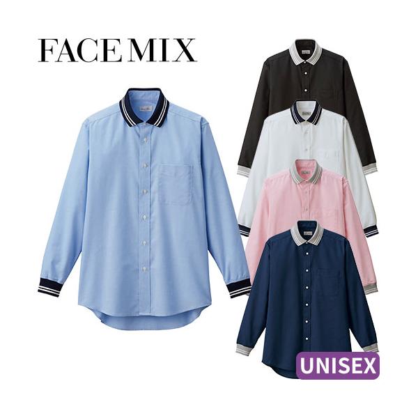◎配送方法：通常：宅配便（メール便不可商品）◎商品名：ユニセックスリブシャツ◎メーカー：FACEMIX◎品番：FB4565U◎素材：オックスフォード（ポリエステル65％・綿35％）◎機能：ECOtopia（エコトピア）◎ブランド：FACEM...