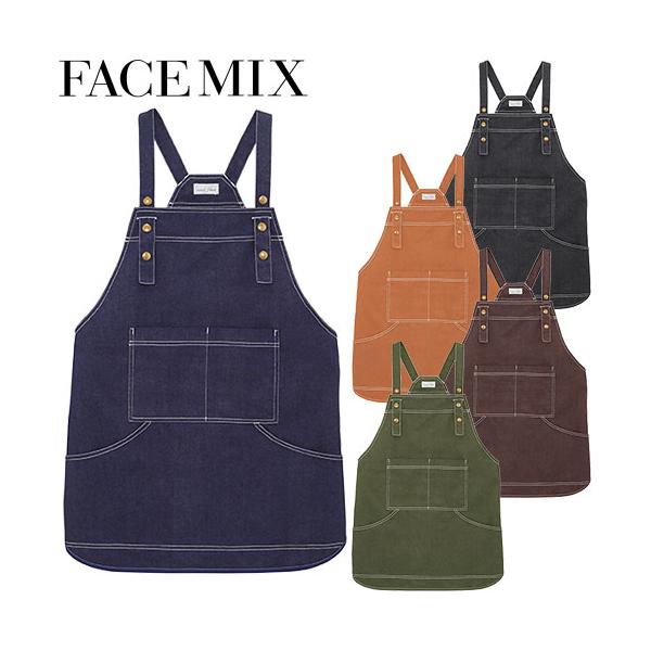 ◎配送方法：通常：宅配便（メール便不可商品）◎商品名：ビブスエプロン◎メーカー：FACEMIX◎品番：FK7189◎素材：ツイル（綿80％・ポリエステル20％）◎ブランド：FACEMIX◎仕様：フロントアウトポケット、両脇斜めポケット、片紐...
