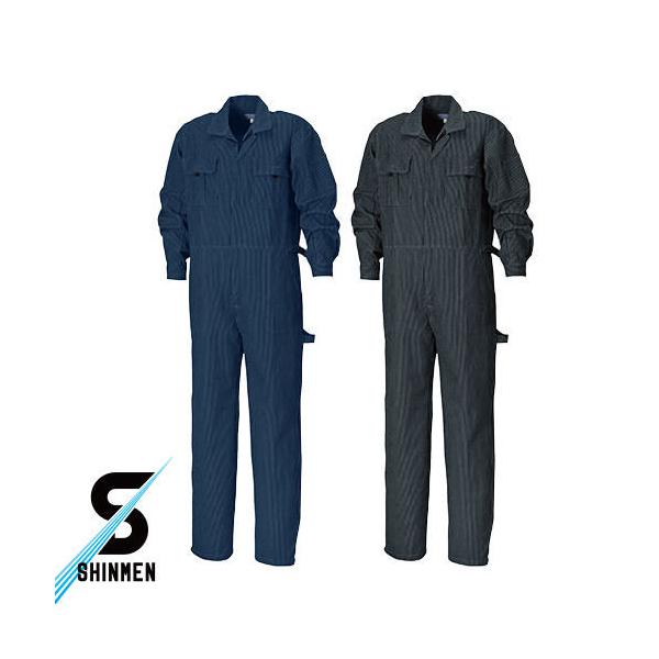 ◎配送方法：通常：宅配便（メール便不可商品）◎商品名：ヒッコリー円管服（つなぎ）◎メーカー：シンメン◎品番：128◎素材：綿100%◎商品説明：・天然繊維ならではの肌触りのよさや感触のやわらかさ。汗を吸い取りやすい。火に強いので、溶接や電気...