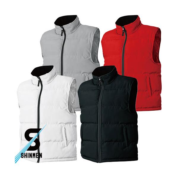 ◎配送方法：通常：宅配便（メール便不可商品）◎商品名：中綿防寒ベスト◎メーカー：シンメン◎品番：1680◎素材：ポリエステル100％◎サイズ区分：メンズ◎年間区分：秋冬◎シリーズ：防寒ベスト
