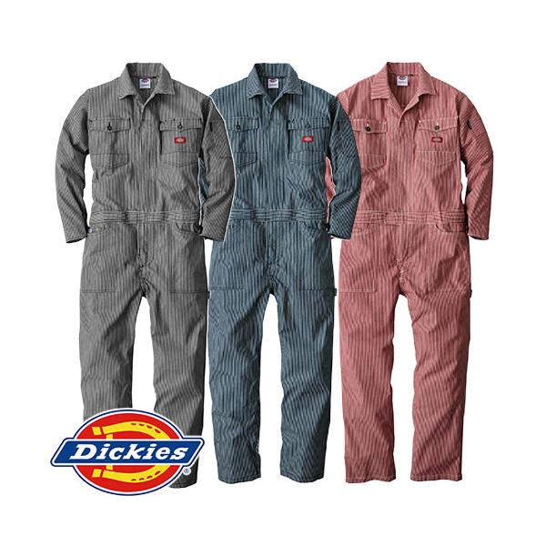 ◎配送方法：通常：宅配便（メール便不可商品）◎商品名：ストレッチヒッコリー ツナギ◎メーカー：ディッキーズ(Dickies)◎品番：D-716◎素材：ヒッコリー（綿70％、ポリエステル28％、ポリウレタン2％）◎機能：ストレッチ◎ブランド：...