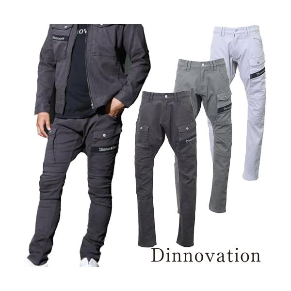 ◎配送方法：通常：宅配便（メール便不可商品）◎商品名：ツイルストレッチパンツ◎メーカー：Dinnovation◎品番：21B006◎素材：ストレッチブロークンツイル本体：コットン85%・ポリエステル12%・ポリウレタン3%テープ部分：ポリエ...