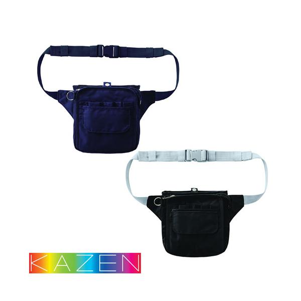 ◎配送方法：通常：宅配便（メール便不可商品）◎商品名：ウエストバッグ◎メーカー：KAZEN(カゼン)◎品番：900-05、900-08◎商品説明：小物をしっかり分類収納。「ゆるみ」と「ムレ」にも配慮。◎素材：ナイロン100%◎ブランド：カゼ...