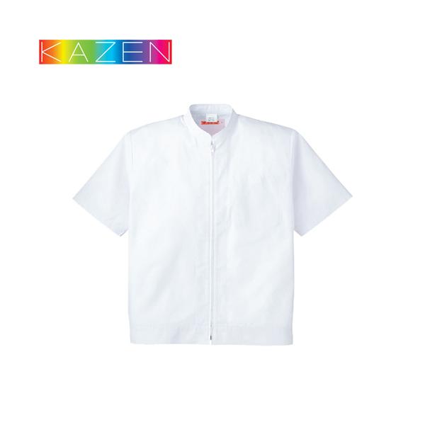 ◎配送方法：通常：宅配便（メール便不可商品）◎商品名：ジャンパー(メンズ)◎メーカー：KAZEN(カゼン)◎品番：446-30◎規格：HACCP対応（ハサップ）、O-157対応制菌加工◎素材：ブロード（ポリエステル65％・綿35％）◎機能：...