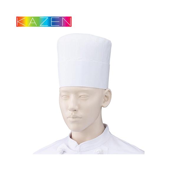 ◎配送方法：通常：宅配便（メール便対応商品）◎商品名：コック帽◎メーカー：KAZEN(カゼン)◎品番：471-25◎素材：シーチング（綿100％・サンフォライズ加工）◎商品説明：清潔感あふれる白を基調としたコーディネートにより、信頼に値する...
