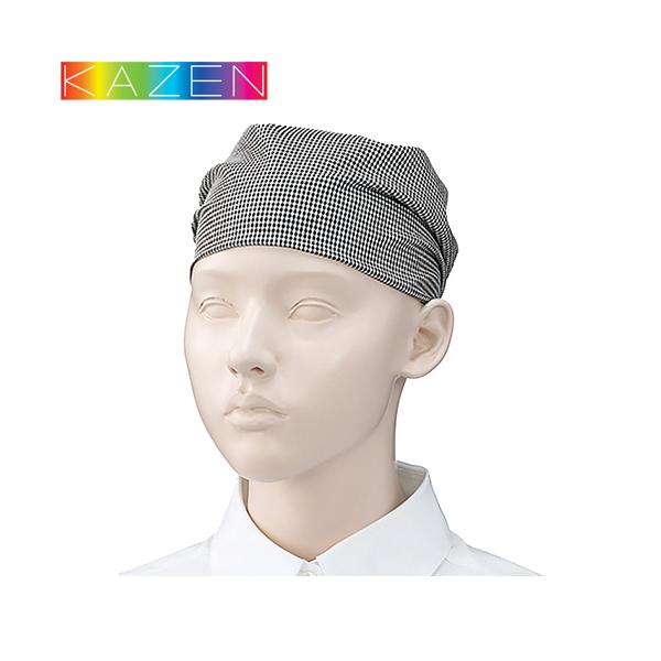 ◎配送方法：通常：宅配便（メール便対応商品）◎商品名：バンダナキャップ◎メーカー：KAZEN(カゼン)◎品番：APK476-5◎素材：交織ギンガム（ポリエステル50％・綿50％）◎仕様：ゴム仕様◎商品説明：折り込まない状態では三角巾として着...