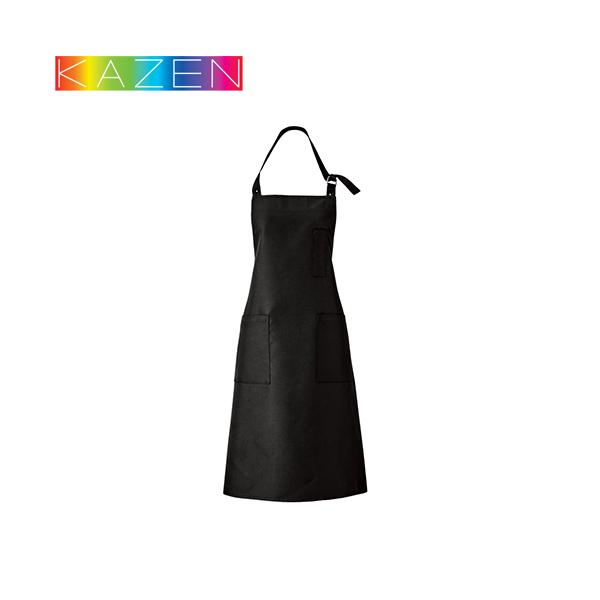 ◎配送方法：通常：宅配便（メール便対応商品）◎商品名：胸当てエプロン(首掛け)◎メーカー：KAZEN(カゼン)◎品番：KZN497-15◎素材：ツイル（ポリエステル100％）◎機能：抗ウイルス◎仕様：左胸にペン差しポケット付き、両腰にポケッ...