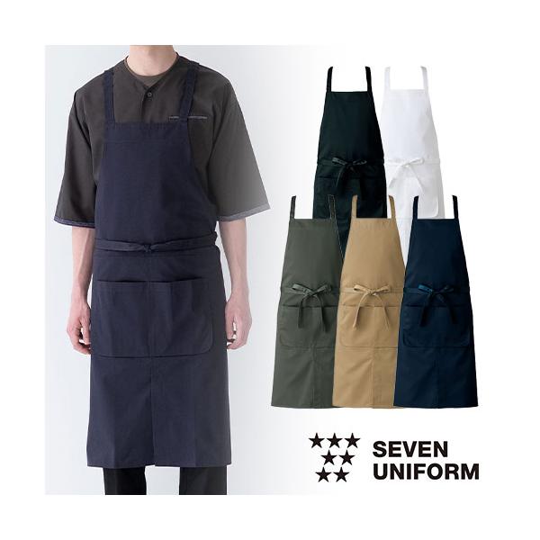 ◎配送方法：通常：宅配便（メール便不可商品）◎商品名：胸当エプロン◎メーカー：セブンユニフォーム◎品番：CT2367-0、CT2367-1、CT2367-7、CT2367-8、CT2367-9◎素材：ツイル[ポリエステル65%・綿35%]◎...