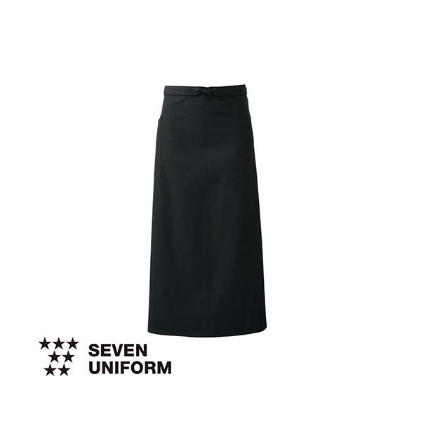 ◎配送方法：通常：宅配便（メール便不可商品）◎商品名：ソムリエエプロン◎メーカー：セブンユニフォーム◎品番：CT2524-9◎素材：キャンバス[綿100%]◎仕様：ポケット(1)◎商品説明：綿100%の黒いキャンバス生地で作られたソムリエエ...