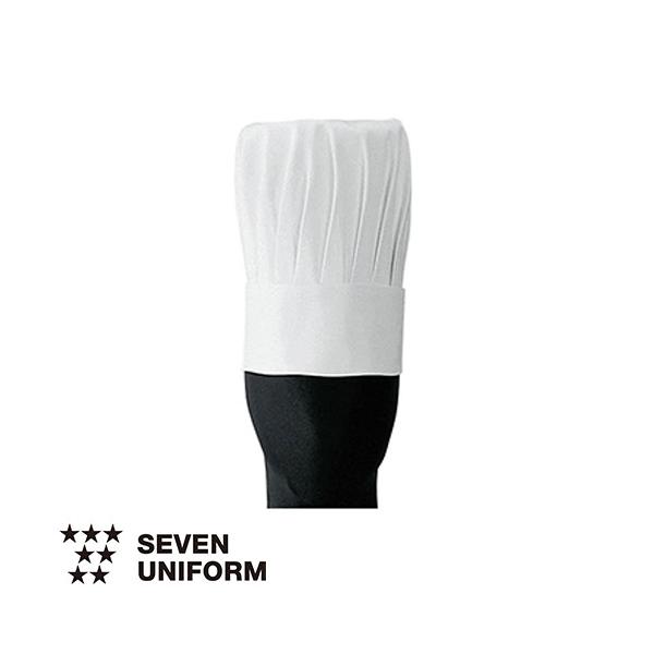 ◎配送方法：通常：宅配便（メール便対応商品）◎商品名：コック帽［丸天メッシュ山高帽］◎メーカー：セブンユニフォーム◎品番：JW4611-0◎素材：カツラギ[綿100%]◎仕様：丸天メッシュ◎商品説明：綿100%カツラギ素材では高さ違いの二段...