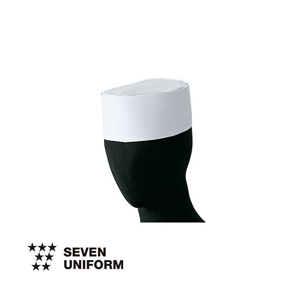 ◎配送方法：通常：宅配便（メール便対応商品）◎商品名：丸天メッシュ和帽子◎メーカー：セブンユニフォーム◎品番：JW4621-0◎素材：ブロード[ポリエステル65%・綿35%]◎商品説明：カツラギより薄手のブロードで作られた定番和帽子。頭上部...