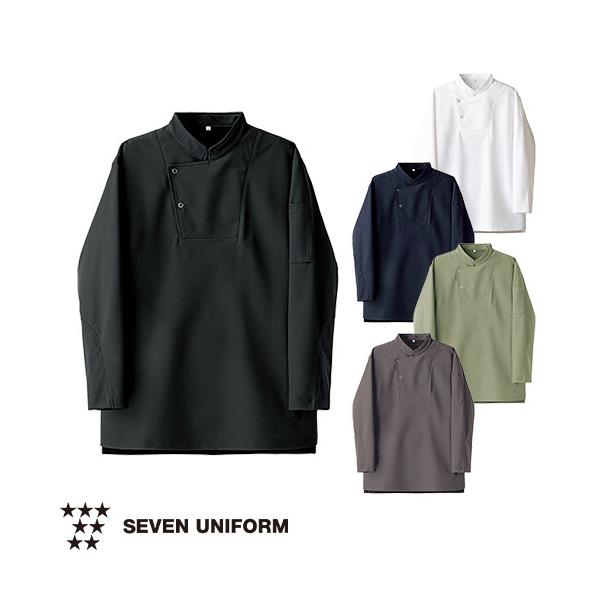 ◎配送方法：通常：宅配便（メール便不可商品）◎商品名：コート長袖 スナップボタン◎メーカー：セブンユニフォーム◎品番：CA2145-0、CA2145-1、CA2145-4、CA2145-6、CA2145-9◎素材：トリコット［ポリエステル1...