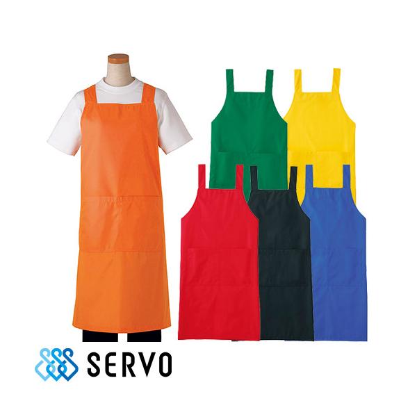 ◎配送方法：通常：宅配便（メール便不可商品）◎商品名：胸あてエプロン◎メーカー：サーヴォ(Servo)◎品番：A1764、A1765、A1766、A1767、A1768、A1769◎素材：タッサー ポリエステル 65% 綿 35% ◎ブラン...