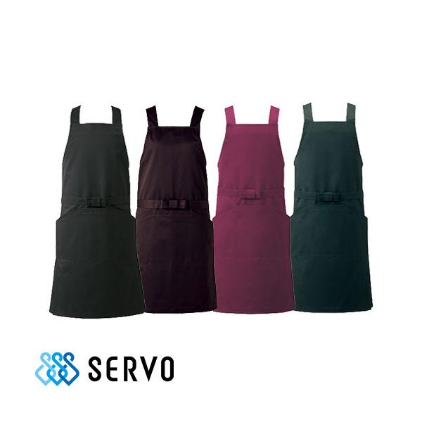 ◎配送方法：通常：宅配便（メール便不可商品）◎商品名：胸あてエプロン◎メーカー：サーヴォ(Servo)◎品番：BA1525、BA1526、BA1527、BA1528◎素材：ツイル(ポリエステル64%・綿35% 複合繊維(ポリエステル)1%)...