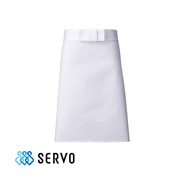 ◎配送方法：通常：宅配便（メール便不可商品）◎商品名：調理前掛◎メーカー：サーヴォ(Servo)◎品番：A34◎素材：カツラギ(厚手) 綿 100% ◎ブランド：サーヴォ(Servo)◎商品説明：和の調理衣にぴったりな白調理前掛。様々なニー...