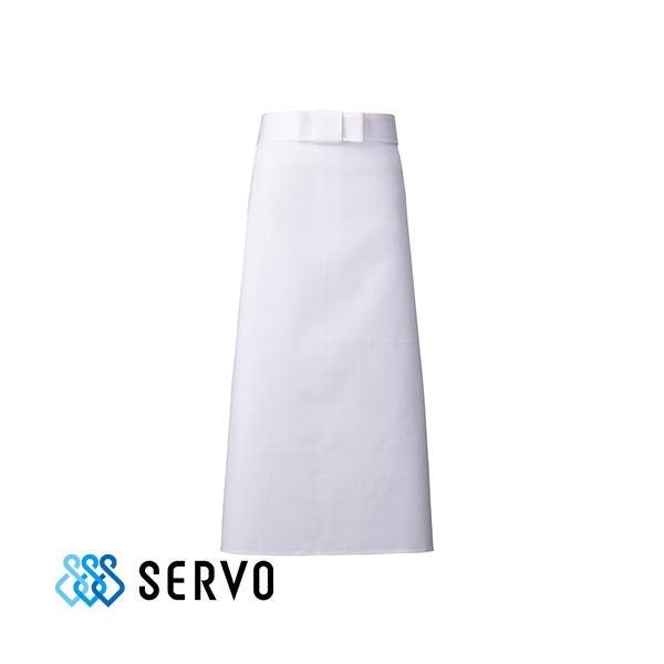 ◎配送方法：通常：宅配便（メール便不可商品）◎商品名：調理前掛◎メーカー：サーヴォ(Servo)◎品番：A-1562◎素材：カツラギ(厚手) 綿 100% ◎ブランド：サーヴォ(Servo)◎商品説明：和の調理衣にぴったりな白調理前掛。様々...