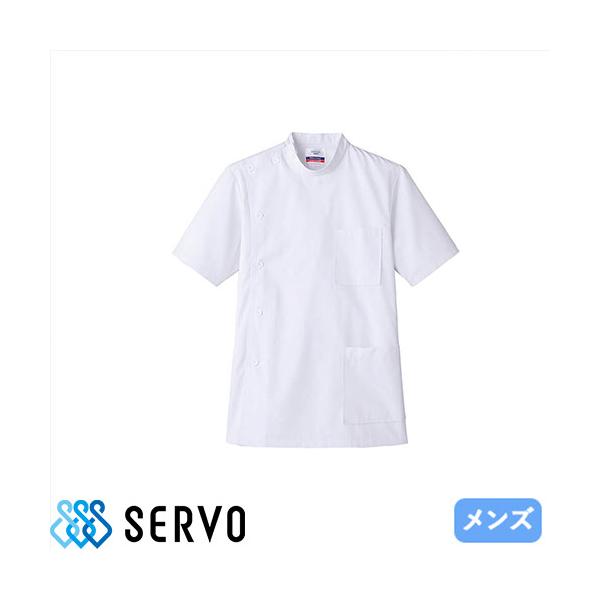 ◎配送方法：通常：宅配便（メール便不可商品）◎商品名：男性用ケーシー(半袖)◎メーカー：サーヴォ(Servo)◎品番：MR520◎商品説明：半袖から長袖まで選べるケーシー動きやすく、手軽に着られるベーシックなデザインのケーシー。ボタンで開閉...