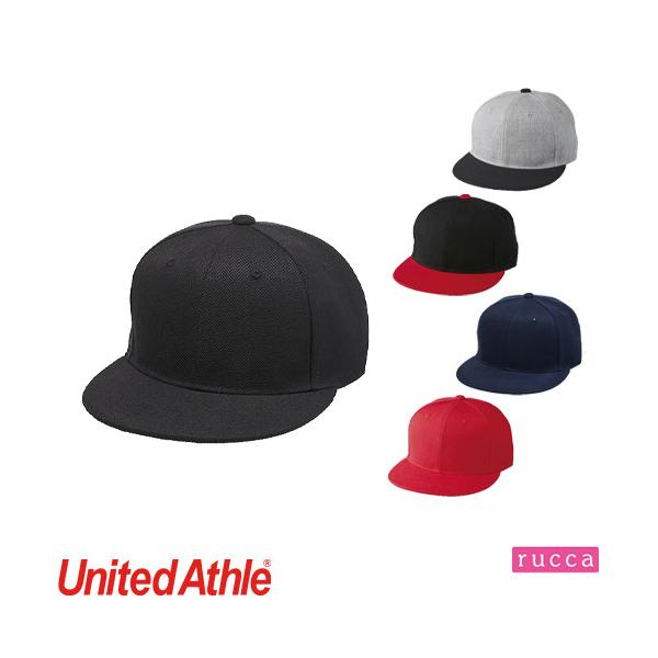 ◎配送方法：通常：宅配便（メール便不可商品）◎商品名：フラットバイザー スナップバック キャップ◎メーカー：United Athle(ユナイテッドアスレ)◎品番：966401◎素材：ポリエステル 100％ ツイル※6パネル※United A...