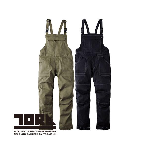 ◎配送方法：通常：宅配便（メール便不可商品）◎商品名：サロペット◎メーカー：寅壱(TORA)◎品番：9540-500◎素材：ブロークンツイル（制電糸入変形へリンボン）ポリエステル65％・綿33％・ポリウレタン2％◎機能：ストレッチ、制電◎ブ...