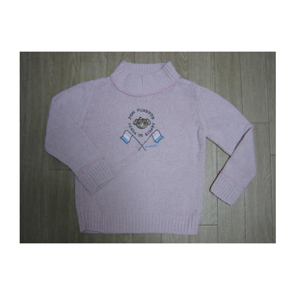 ポンポネット 子供服  pom ponette 長袖 セーター M 約 120cm ★3 キッズ プチプラ  女の子  ガールズ ブランド USED   古着   子供 子どもリサイクル ブランド 子供服 子ども服 こども服 中古 ユーズド...