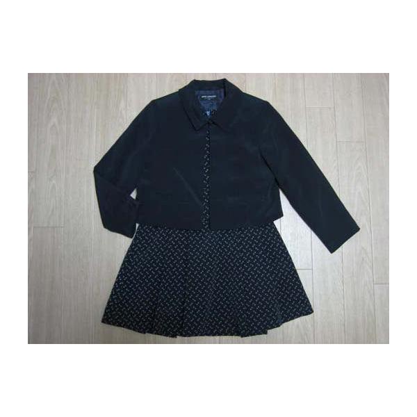 ポンポネットpom ponette 子供服 ジャンパースカート ボレロジャケット アンサンブル 110cm ★4 入学式 お受験 卒業式 面接 キッズ 女の子 ガールズ フォーマルリサイクル ブランド 子供服 子ども服 こども服 中古 ユー...