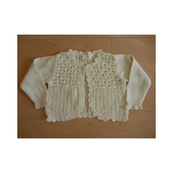 シャーリーテンプル shirlytemple shirly temple 子供服 長袖 カーディガン カーデガン カーデ 90cm ★3 キッズ ベビー ベビー服 ユーズド 女の子 女児 ガールズリサイクル ブランド 子供服 子ども服 こど...
